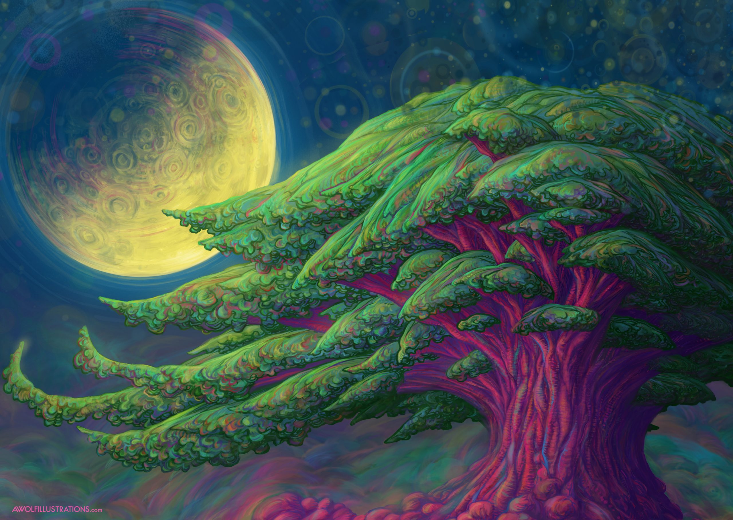 Digital Illustrations - Aaron Wolf Illustrations